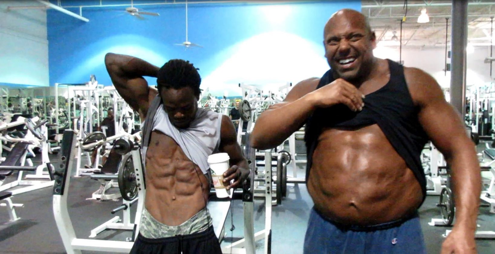 WATCH: Big Lenny The Tallest Bodybuilder Around - Posing at NPC ...