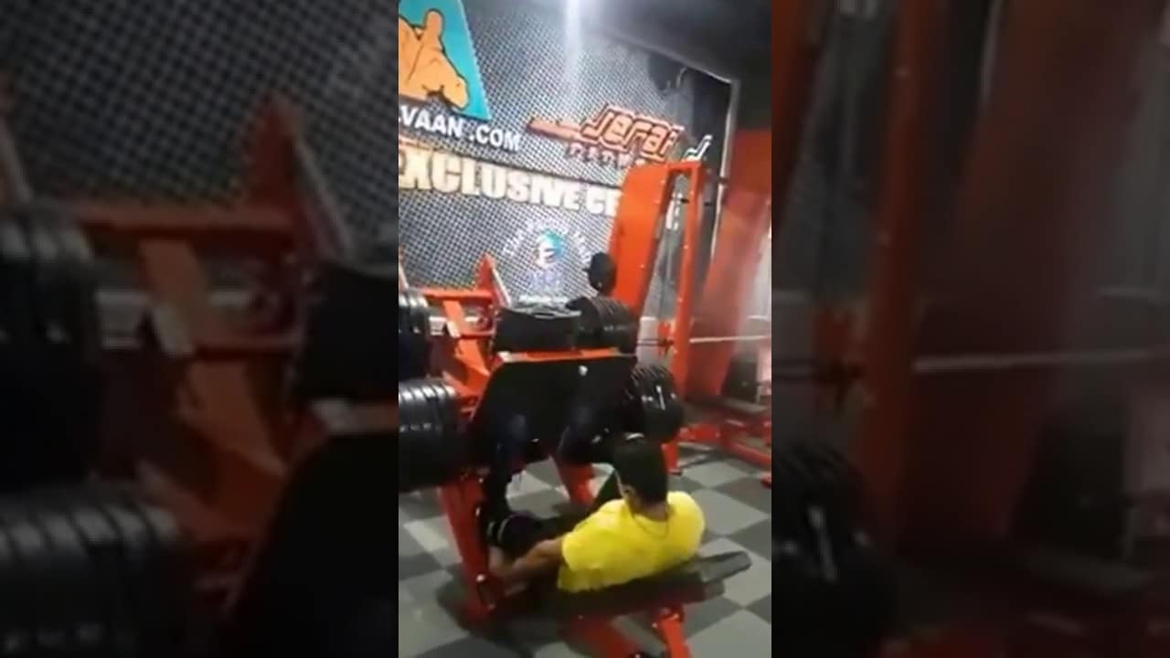 Gruesome Video: Man Snaps Leg In Half On Leg Press Machine (Graphic ...