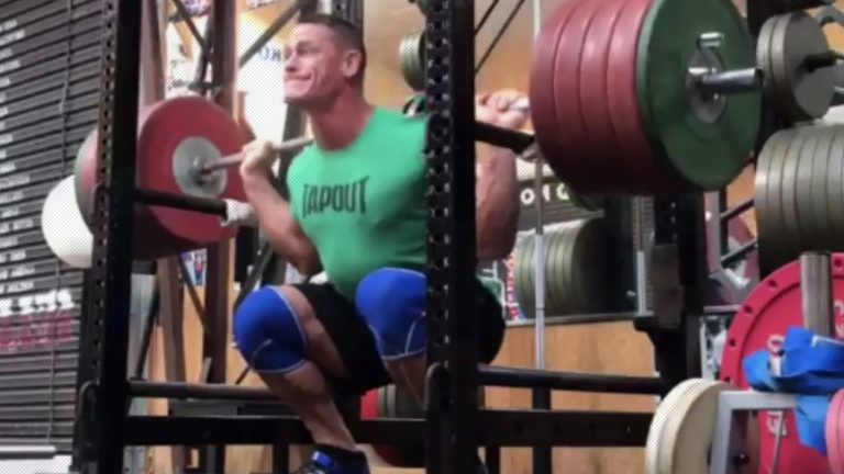 WATCH: John Cena's Monster 240kg Squat on Leg Day – Fitness Volt