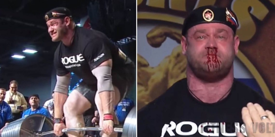 Russian Strongman Mikhail Shivlyakov’s Face Explodes in Blood Mid-lift ...