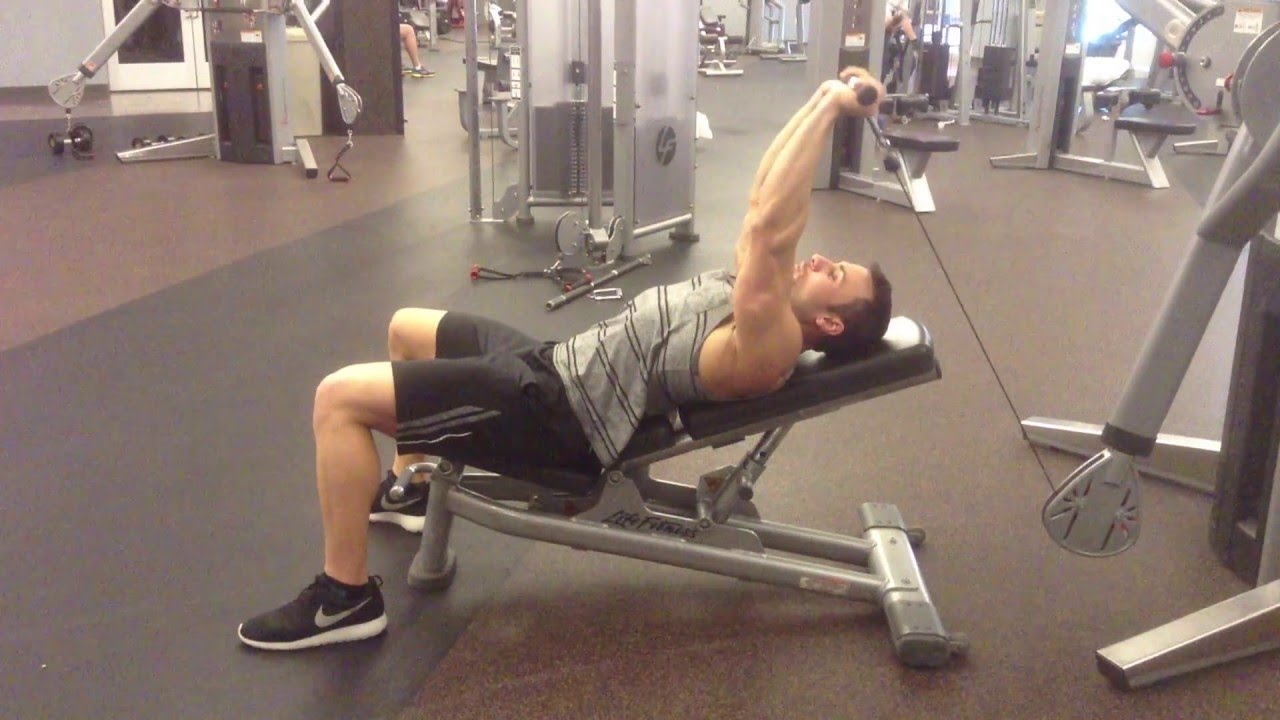 Incline Cable Triceps Extension – Fitness Volt