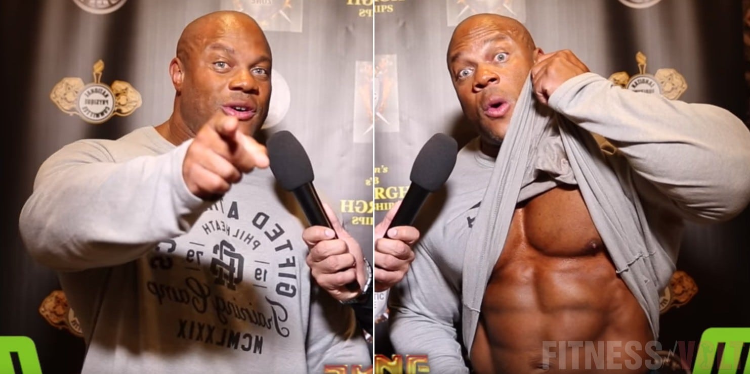 WATCH: Phil Heath Shows Off His "Fixed" Gut And Trolls Stay Home ...