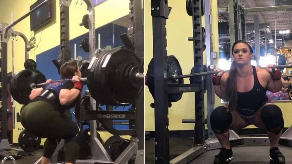Superwoman Amanda Lawrence Squats Better Than Many Male Competitors – Fitness Volt