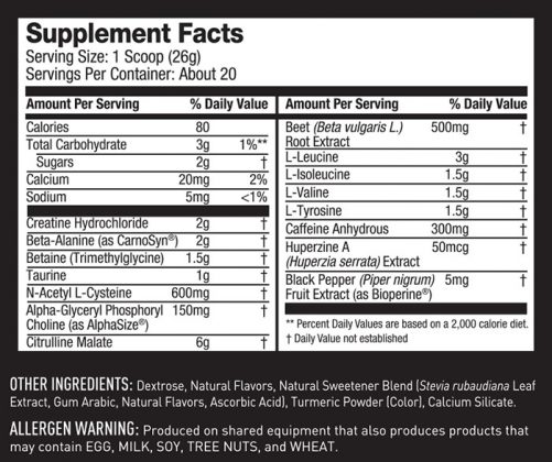 Our Review of Pre JYM Pre-Workout Supplement – Fitness Volt