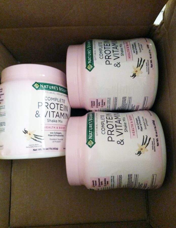 Nature's Bounty Complete Protein and Vitamin Shake Mix – More Than Just ...
