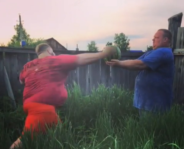 WATCH: Russian Slap Champion Shatters A Watermelon With A SLAP ...