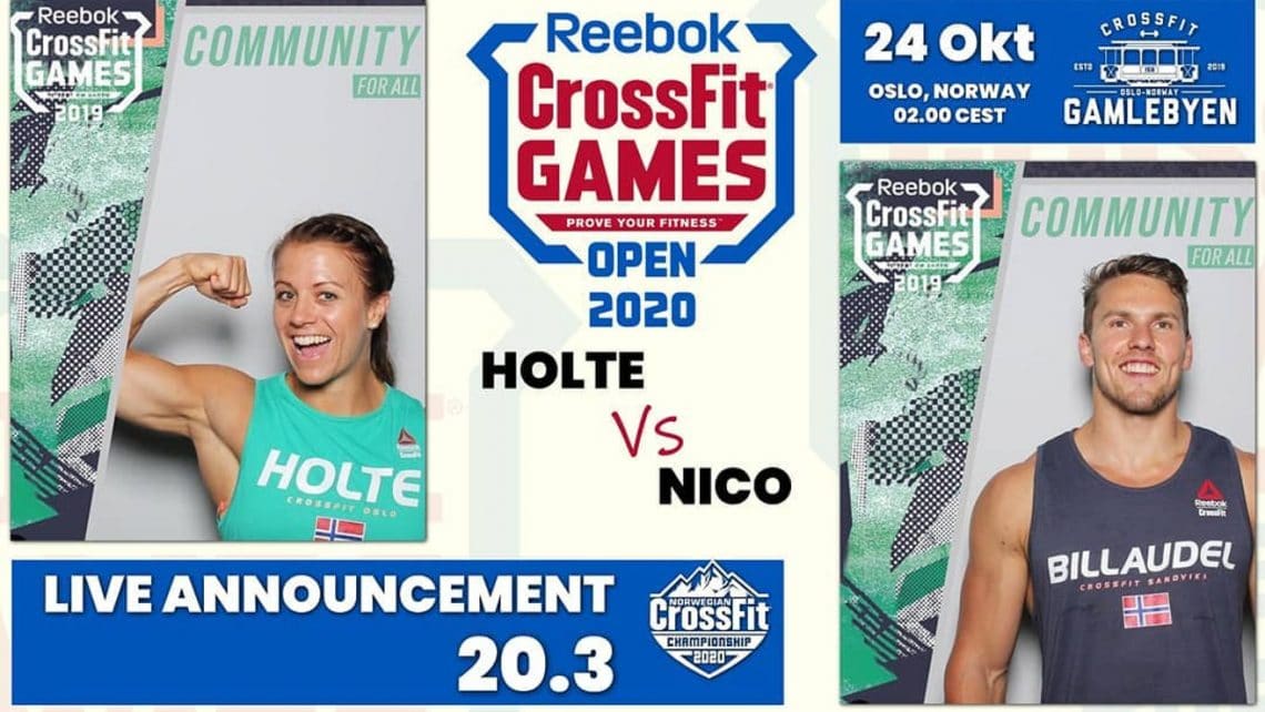 20.3 CrossFit Open workout gets Kristin Holte-Nicolay Billaudel main event