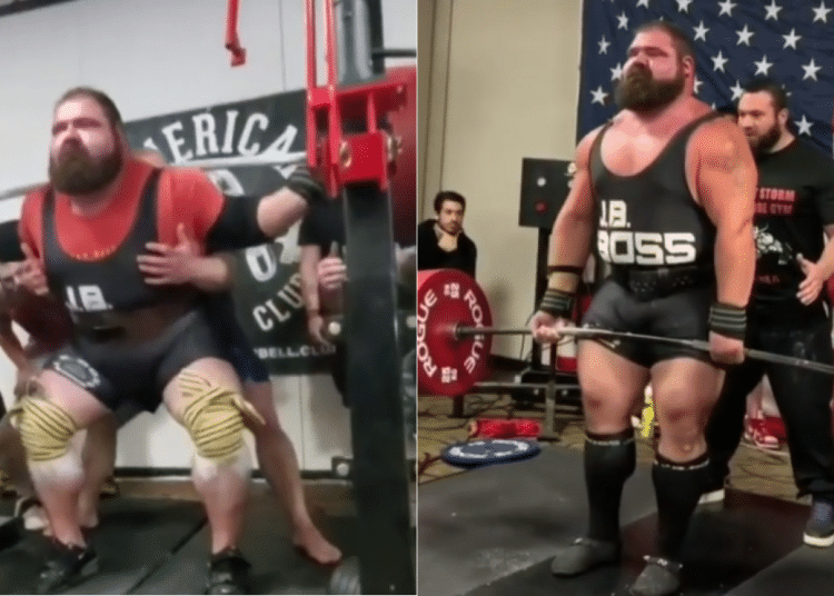Watch Daniel Bell Smash Gravity-Defying 500kg/1102lb Squat In Gear ...