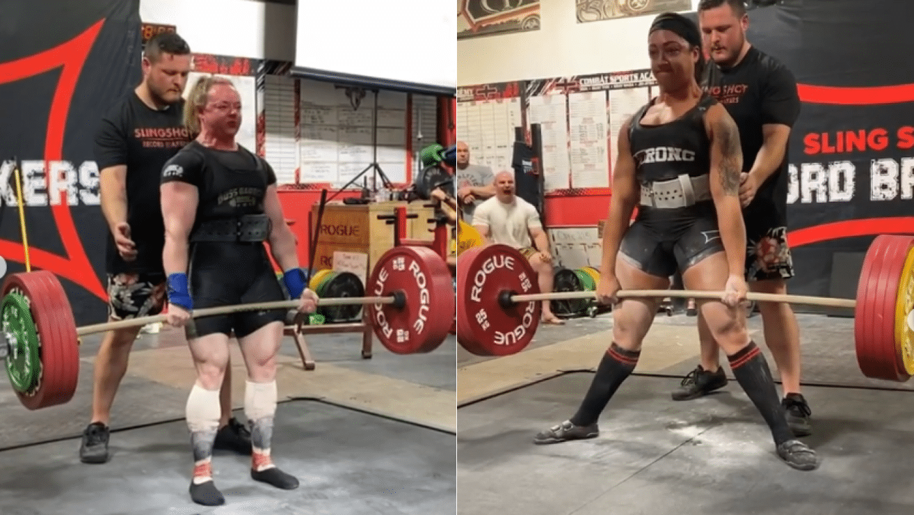Kristy Hawkins, Brianny Terry Have Epic Back And Forth For New Deadlift ...