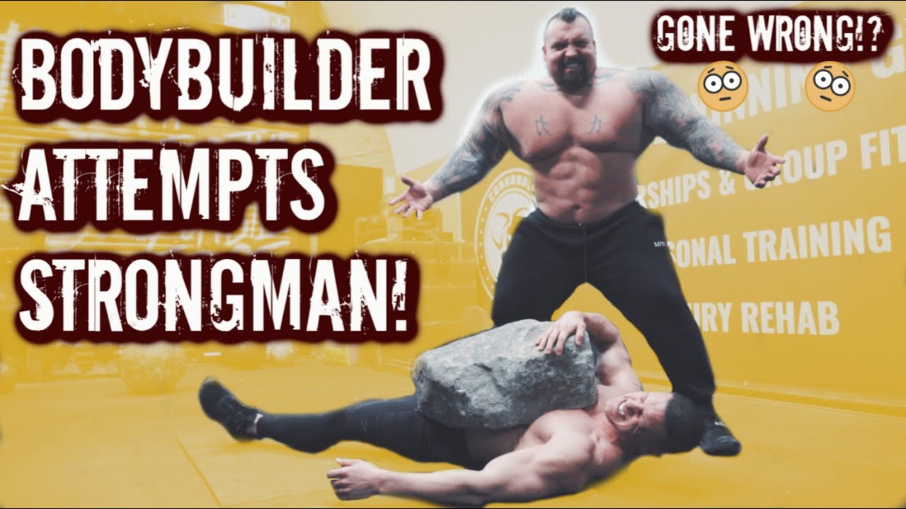 VIDEO: Bodybuilder Does Strongman Training With Eddie Hall – Fitness Volt