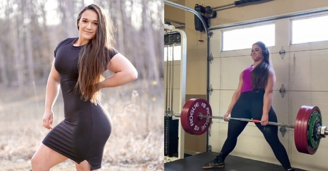 Powerlifter Amanda Lawrence Destroys 250kg Deadlift – Fitness Volt