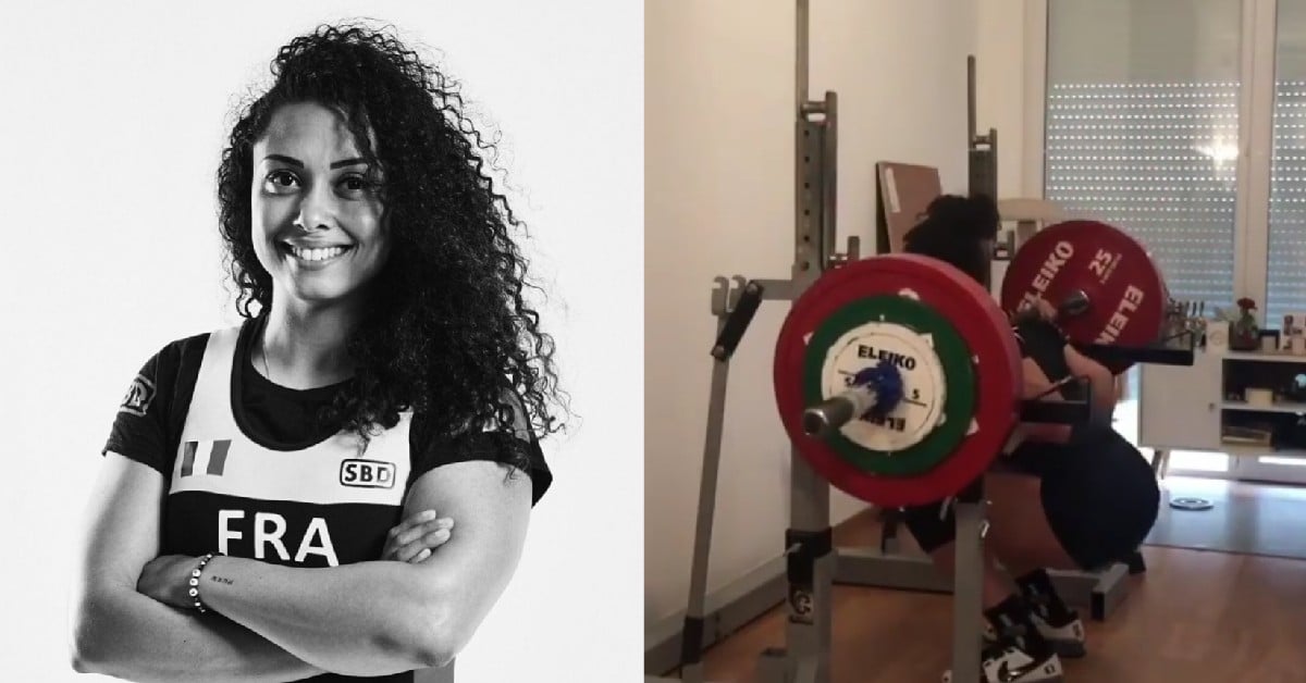 Lya Bavoil Shatters Records With 200kg Squat And 525kg Total At Mock ...