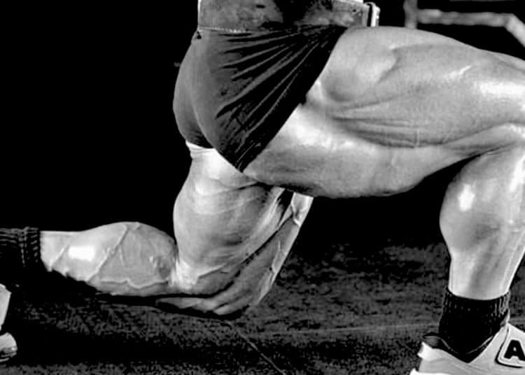 6'8" Bodybuilder Martyn Ford Shares Home Leg Workout With Fans ...