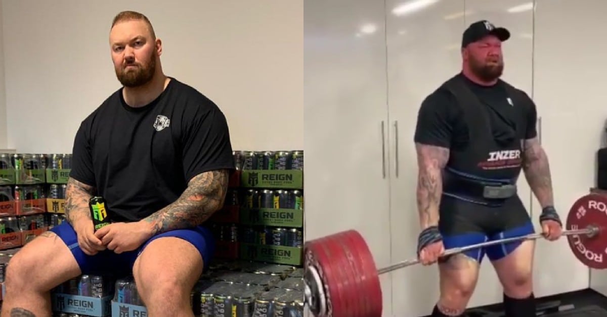 Thor Bjornsson Breezes Through Massive 440kg Deadlift For A Triple ...