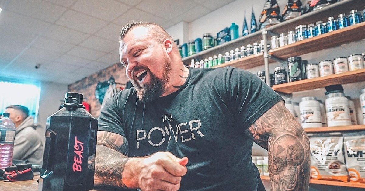 Eddie Hall Shares Inspirational Story Of Overcoming Addiction To Become ...