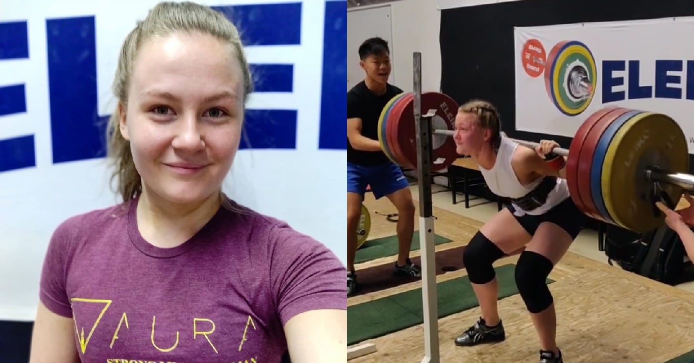 22-yo Powerlifter Ida Ronn Obliterates 419lb Squat Double! – Fitness Volt