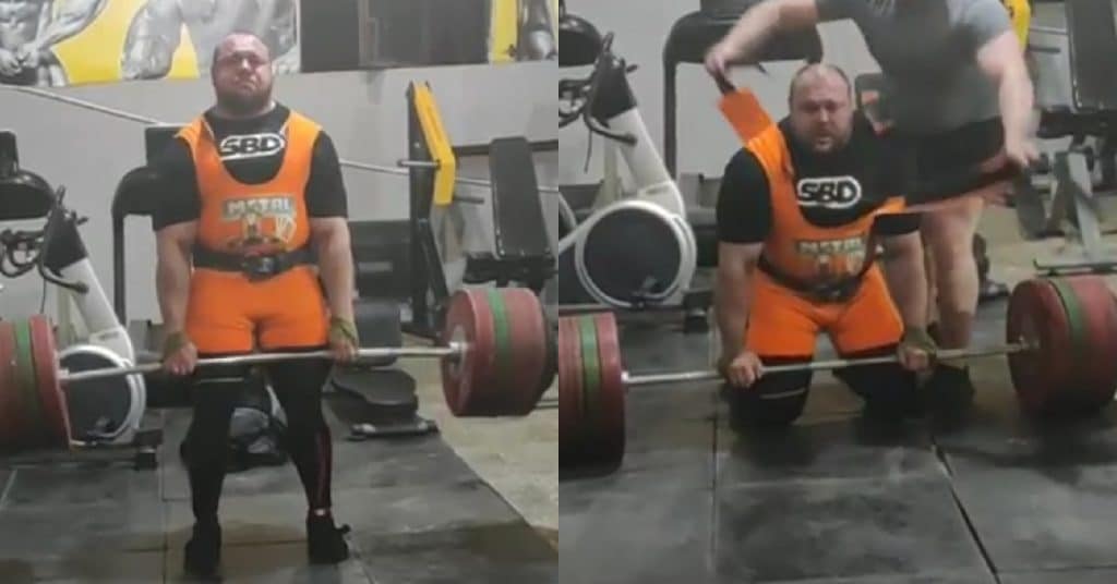 Ivan Makarov Drops While Pulling 470kg In Prep For World Record ...