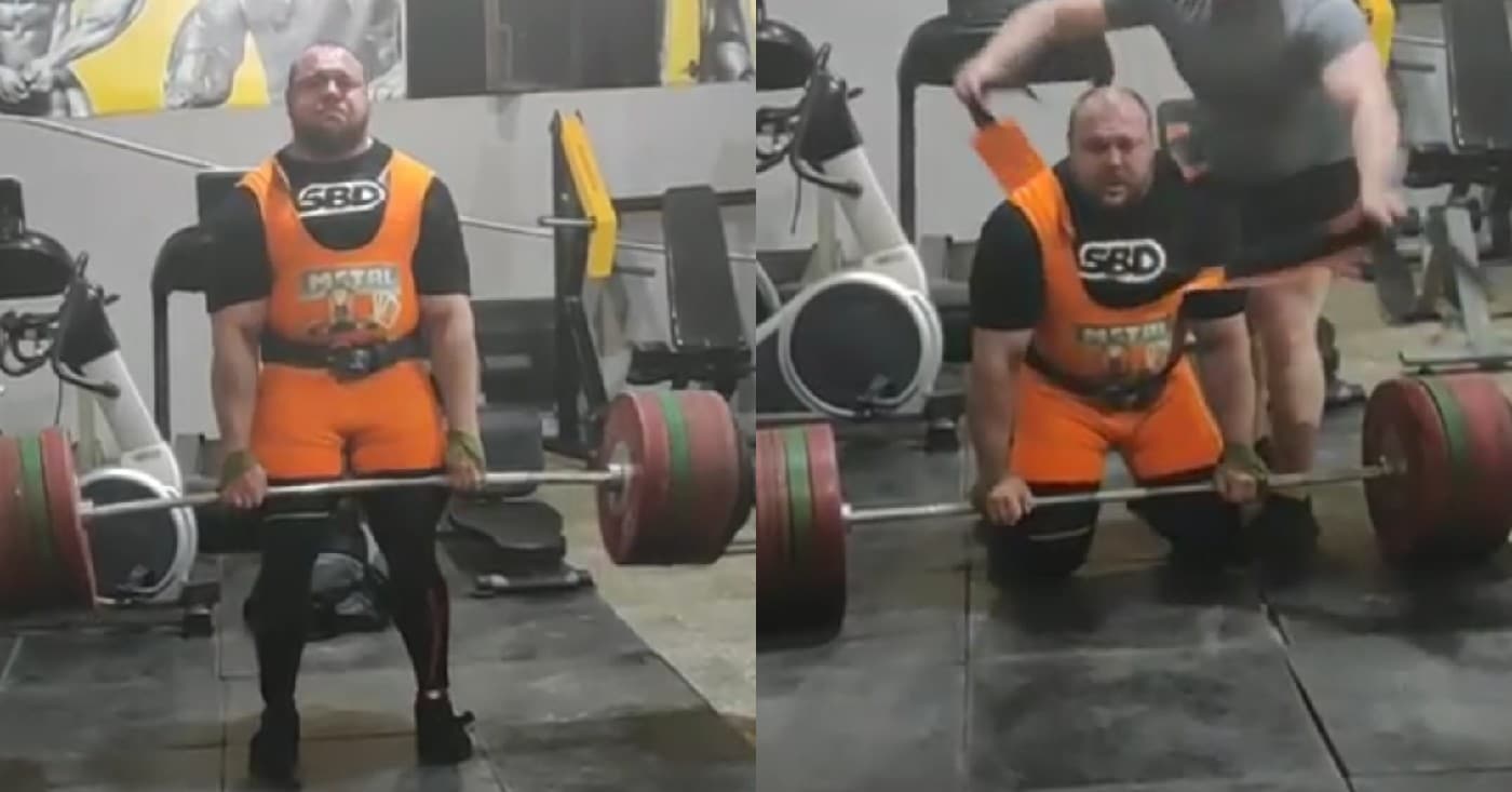 Ivan Makarov Drops While Pulling 470kg In Prep For World Record ...
