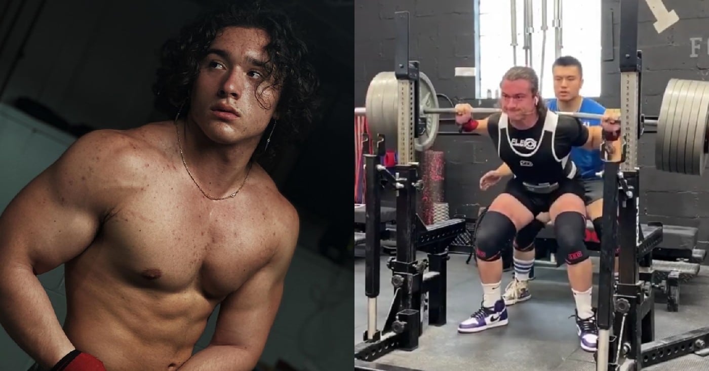 18-yo Powerlifter Sean Mills Squats Massive 605lb For New PR! – Fitness ...