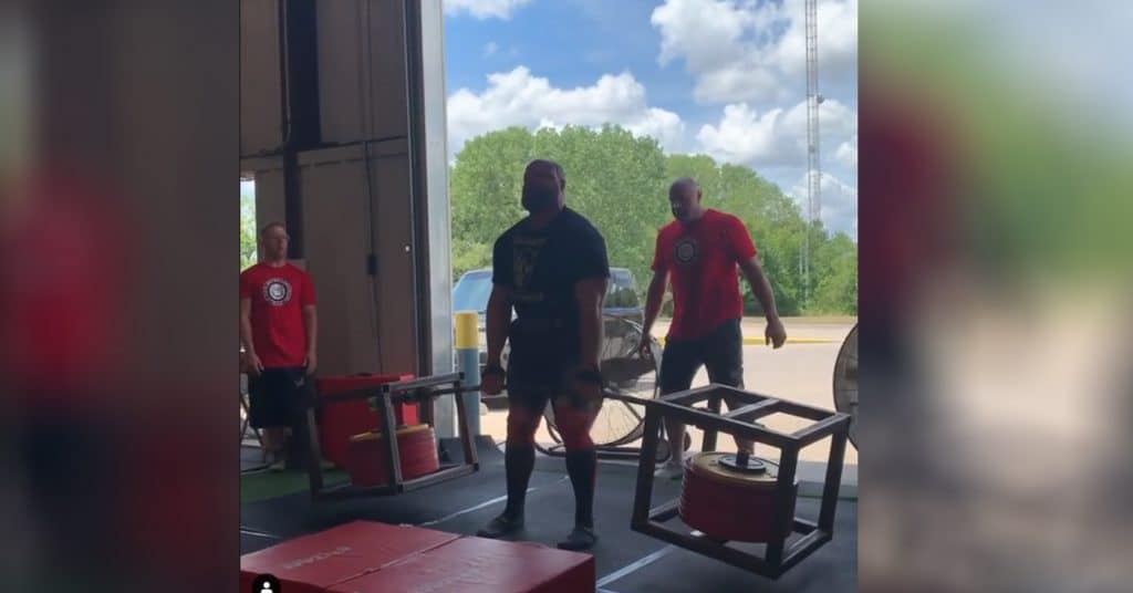 Watch Anthony Pernice Set New Silver Dollar Deadlift WR of 550kg/1212 ...