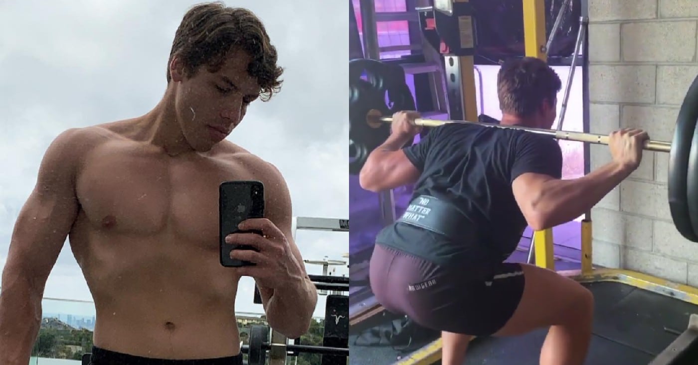 Joseph Baena Smashes Leg Day With Heavy Duty Squat Session – Fitness Volt