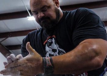 Strongman Brian Shaw Strains Right Pec During 575lb/260kg Bench Press ...