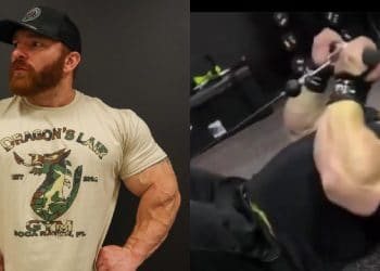 Flex Lewis Back Has Packs – Fitness Volt