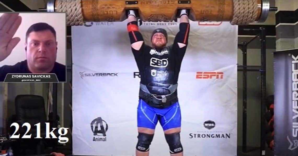 Luke Stoltman SMASHES British Log Lift Record With 221kg – Fitness Volt