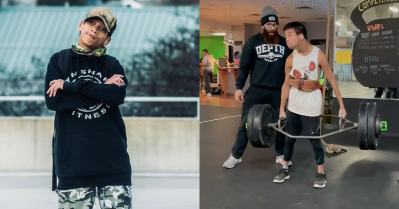 Powerlifter With Cerebral Palsy, Miles Taylor Deadlifts 210lb For PR ...