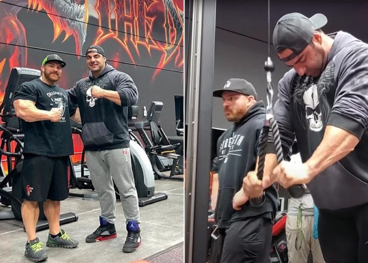 Flex Lewis Back Has Packs – Fitness Volt