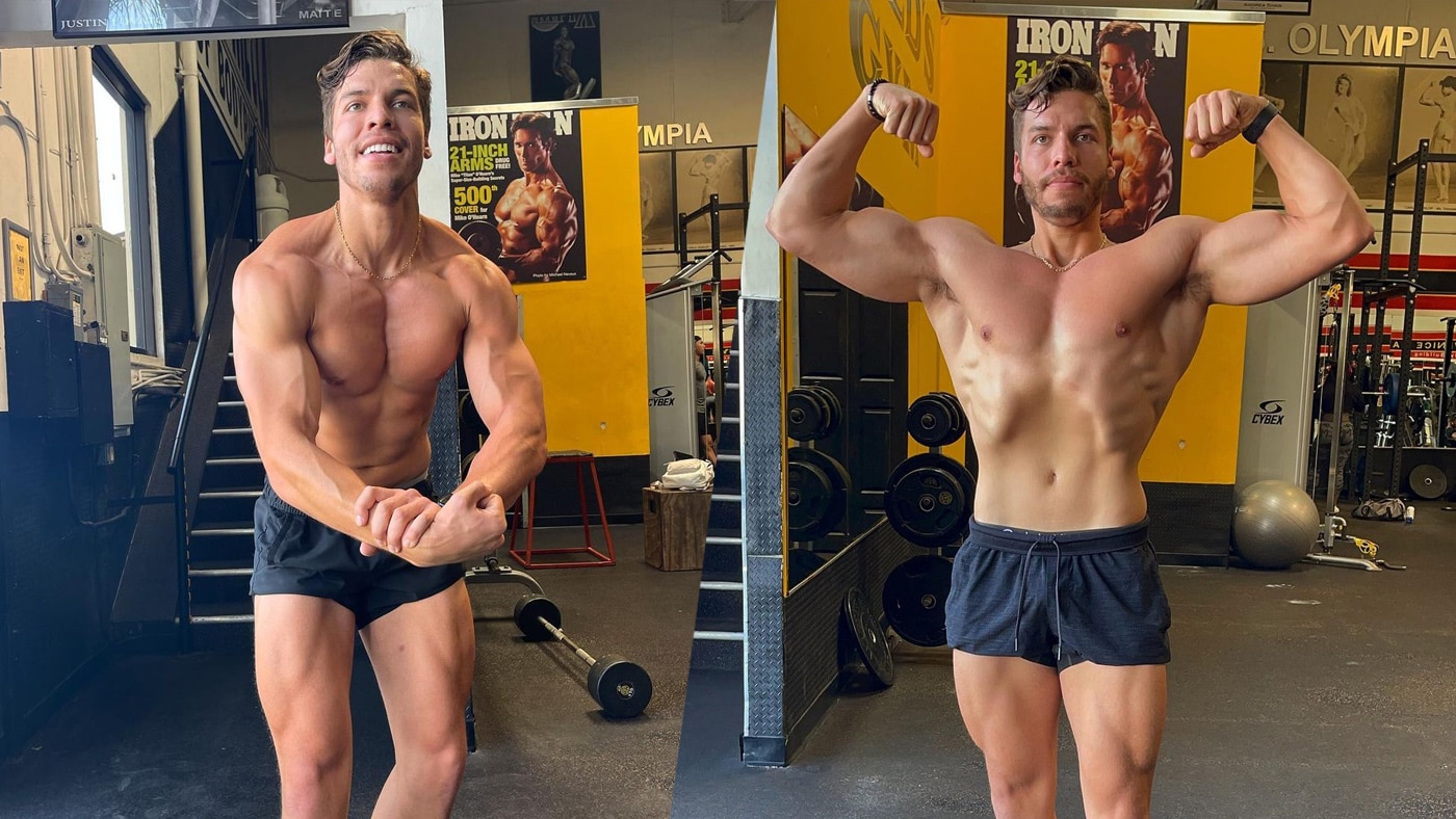 Joseph Baena Shows off His Muscular Physique and Gains in a Shirtless ...