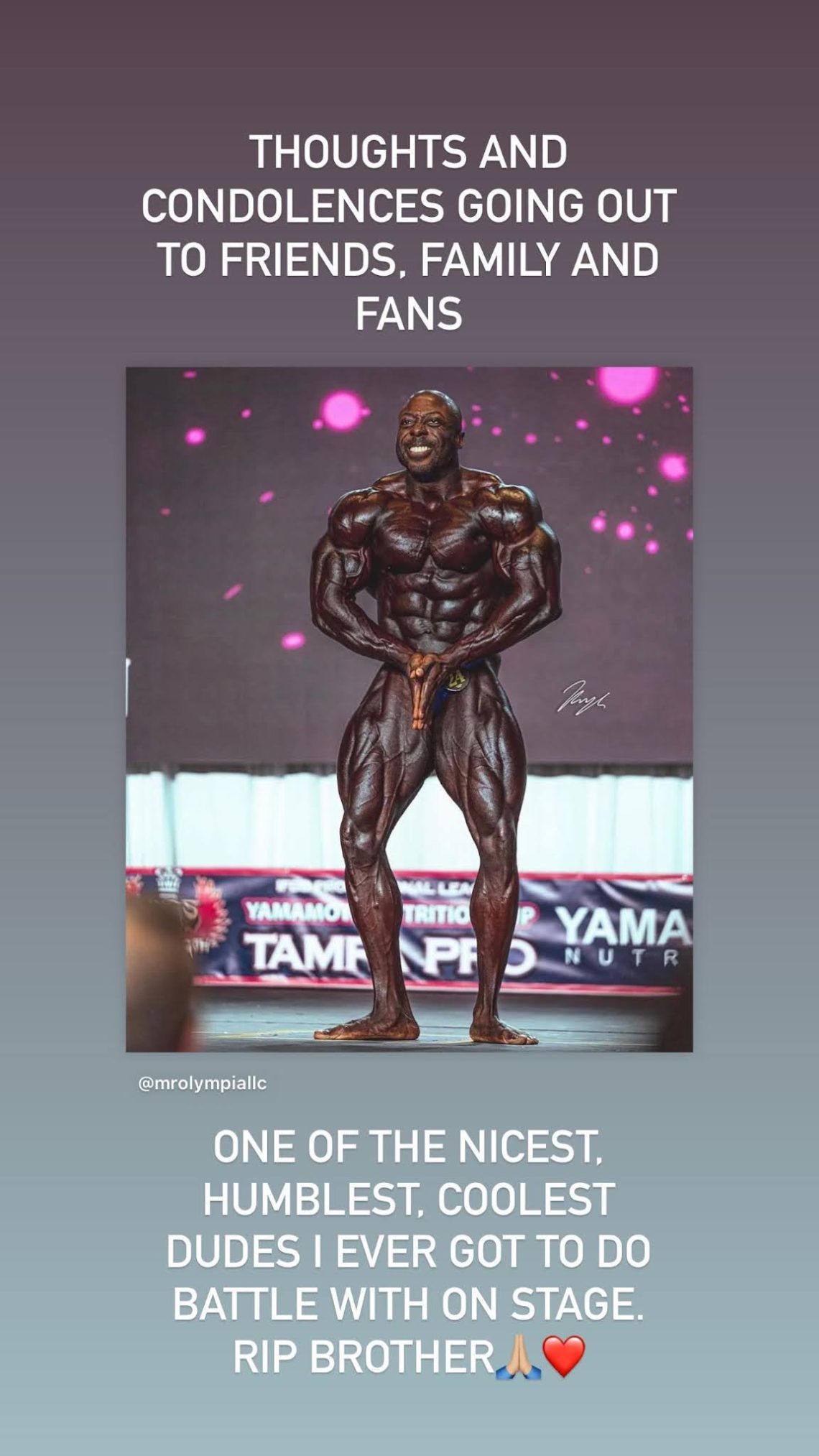 George Peterson Coach Gives Account Of Bodybuilder's Death, Community ...