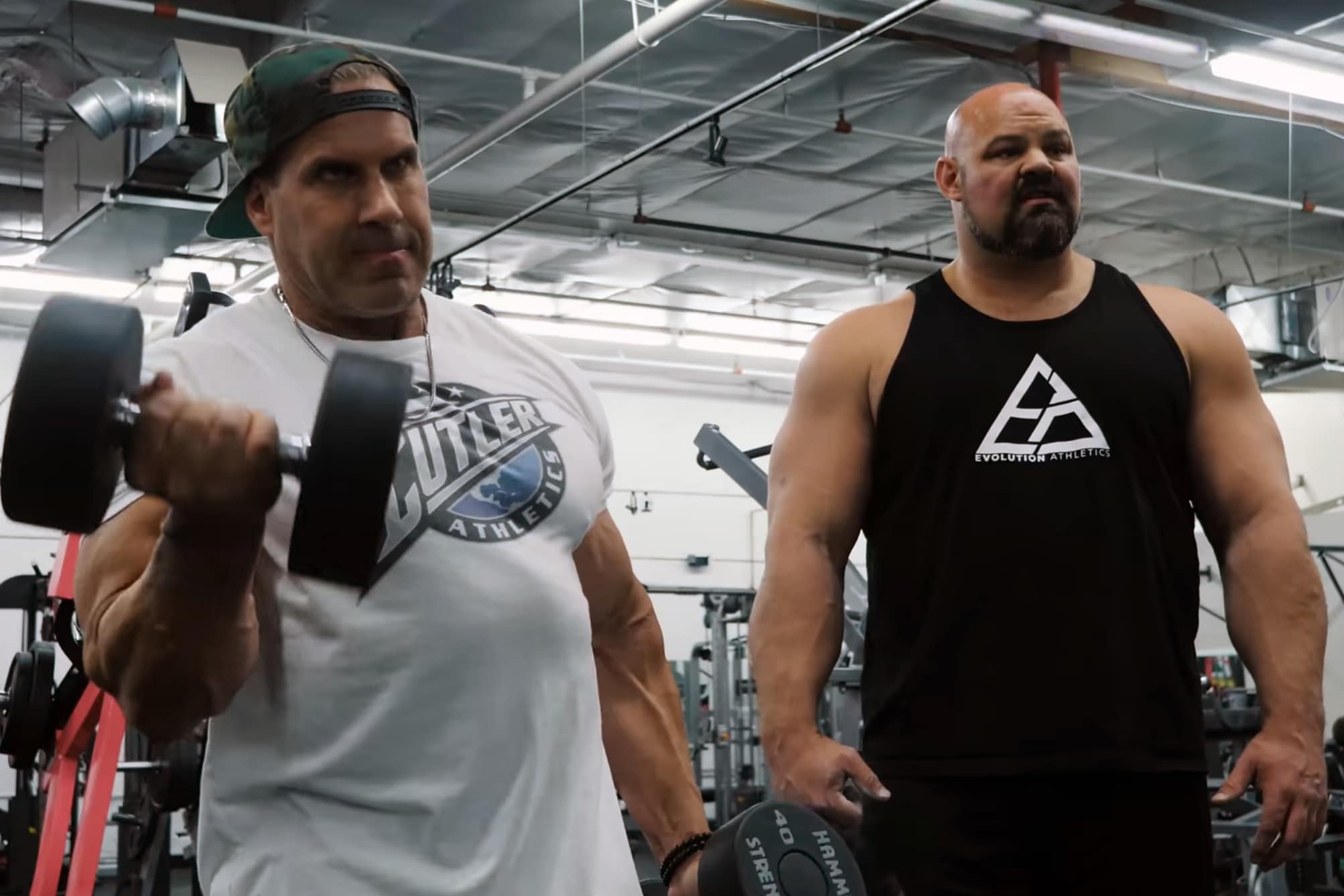 Brian Shaw Joins 4x Mr. Olympia Jay Cutler For An Arms Workout In A Las ...