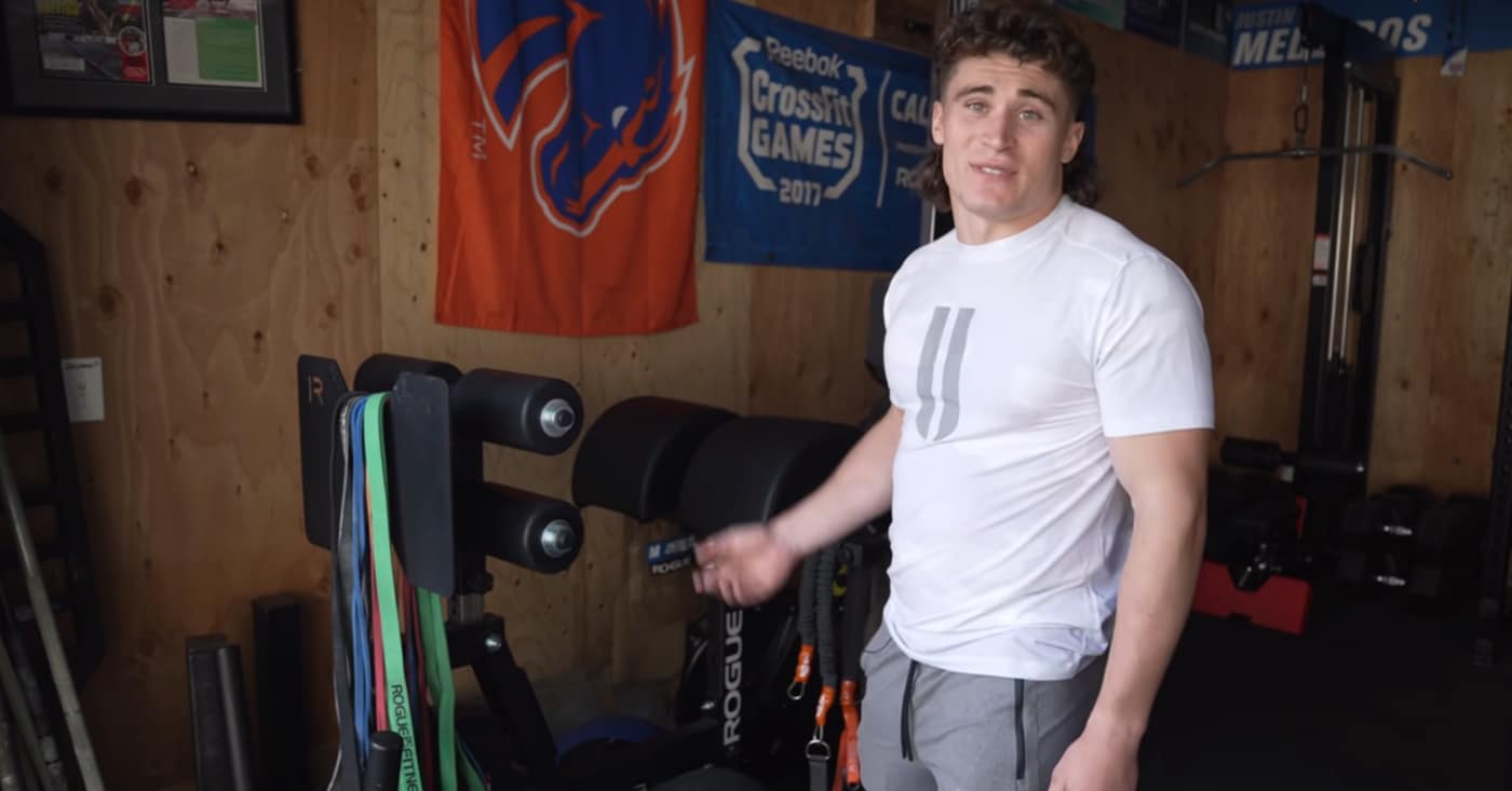2021 CrossFit Games Winner Justin Medeiros Shows Off His Garage Gym ...