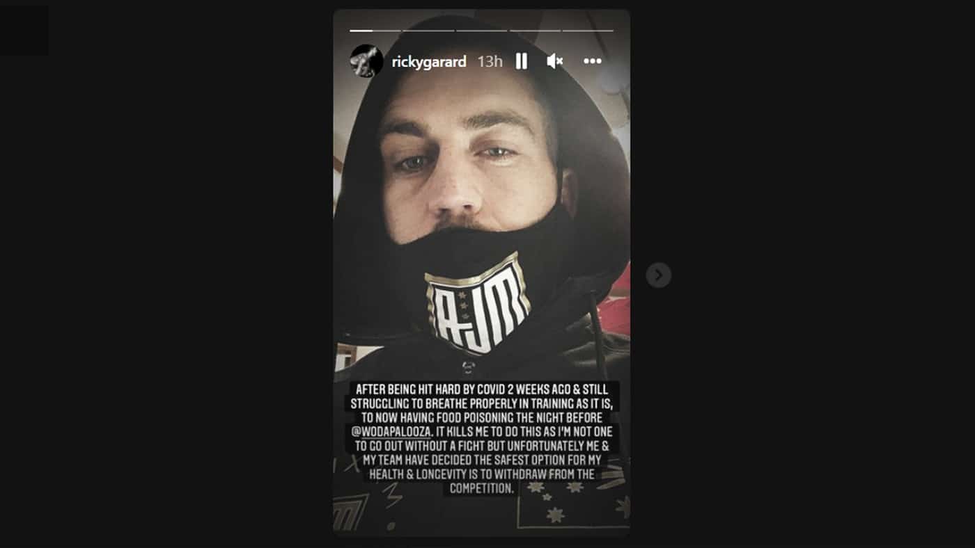 Australian CrossFit Athlete Ricky Garard Announces Withdrawal From 2022 ...