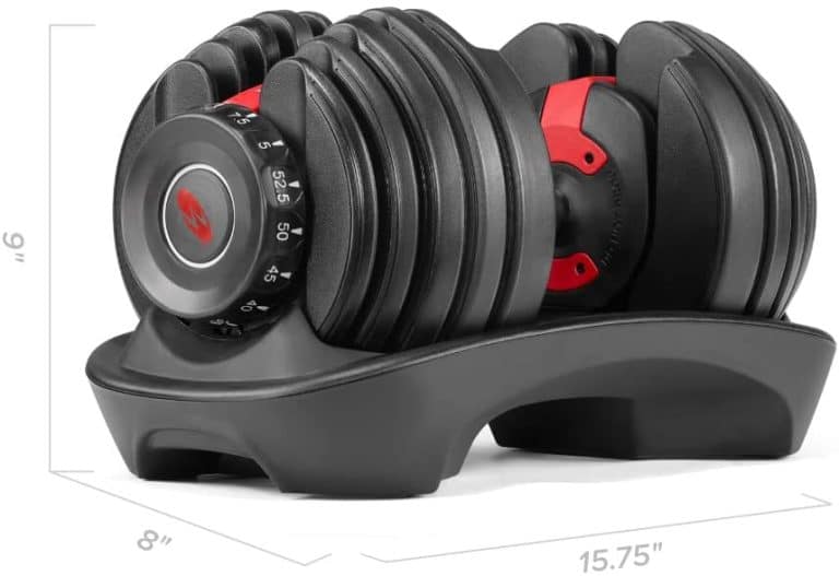 Bowflex SelectTech 552 Adjustable Selectorized Dumbbells Reviewed for ...