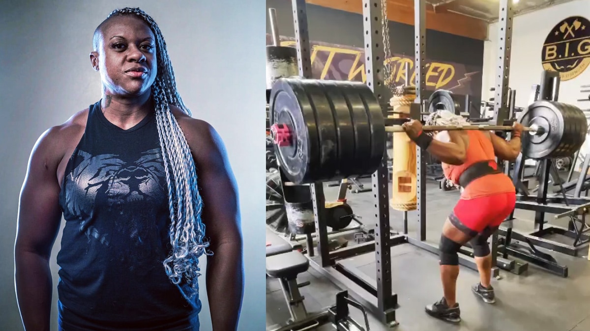 Strongwoman Nadia Stowers Crushed A 465 lbs (211 kg) Squat PR In ...