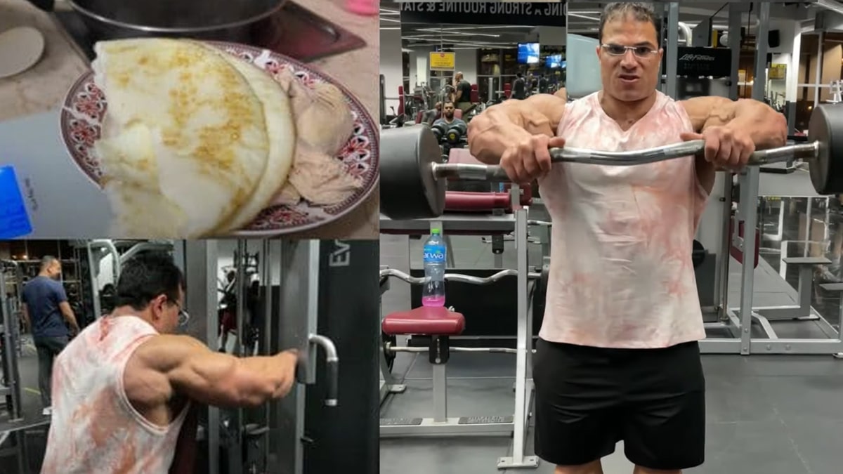 Bodybuilder Hassan Mostafa Shares Diet and Training Regimen During ...