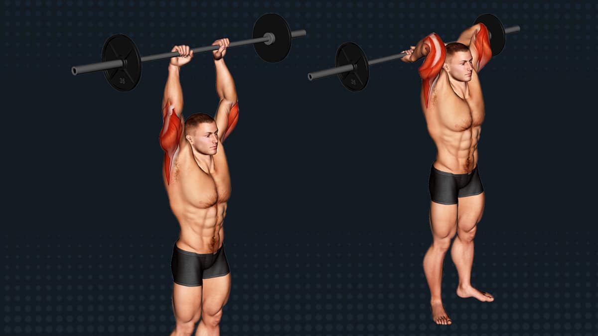 Standing Skull Crushers How To Benefits Muscles Worked Standing Skull Crushers How To Benefits Muscles Worked