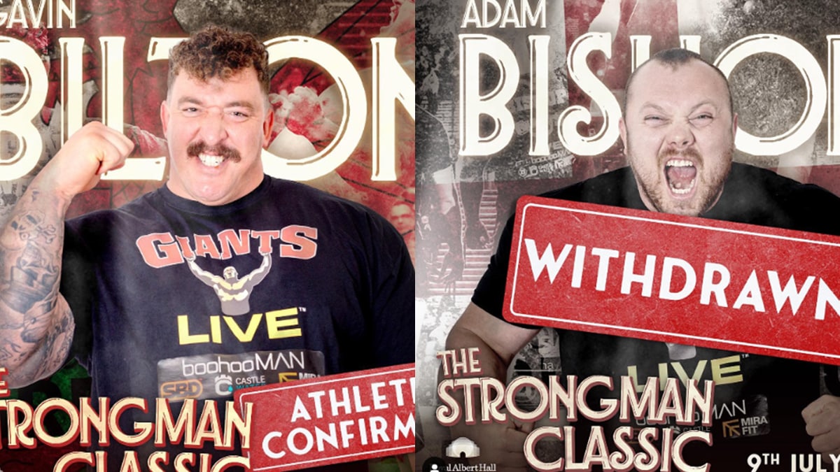 Adam Bishop Withdraws From The 2022 Giants Live Strongman Classic ...