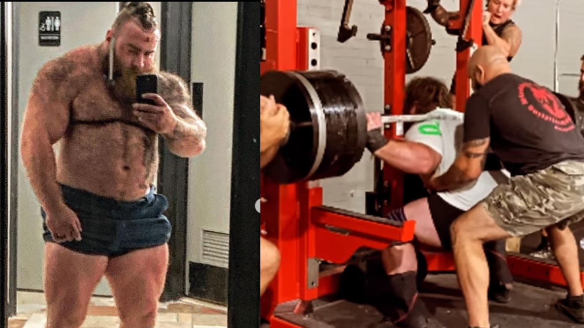 Powerlifter Andrew Hause Crushes a 467.8-kg (1,031.4-lb) Squat W/Wraps ...