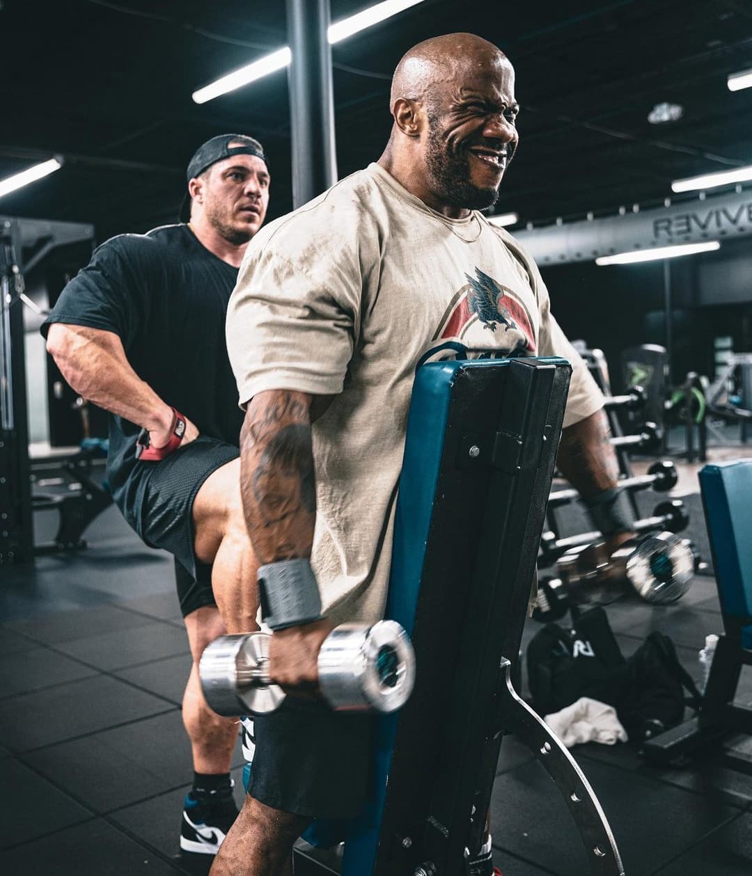 Watch Bodybuilders Brett Wilkin and Charles Griffen Annihilate a High ...