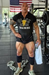 The Rock Shares Jacked 'Red One' Workout Photo With JK Simmons ...
