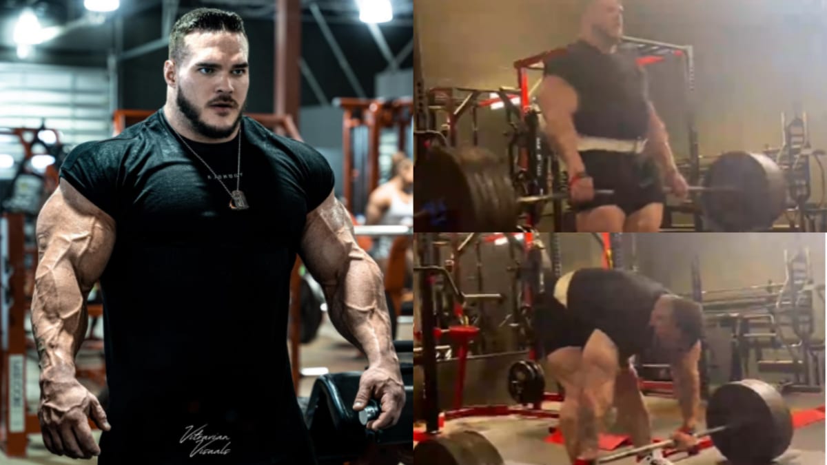 Bodybuilder Nick Walker Smokes a Huge Deadlift For Reps During Contest ...