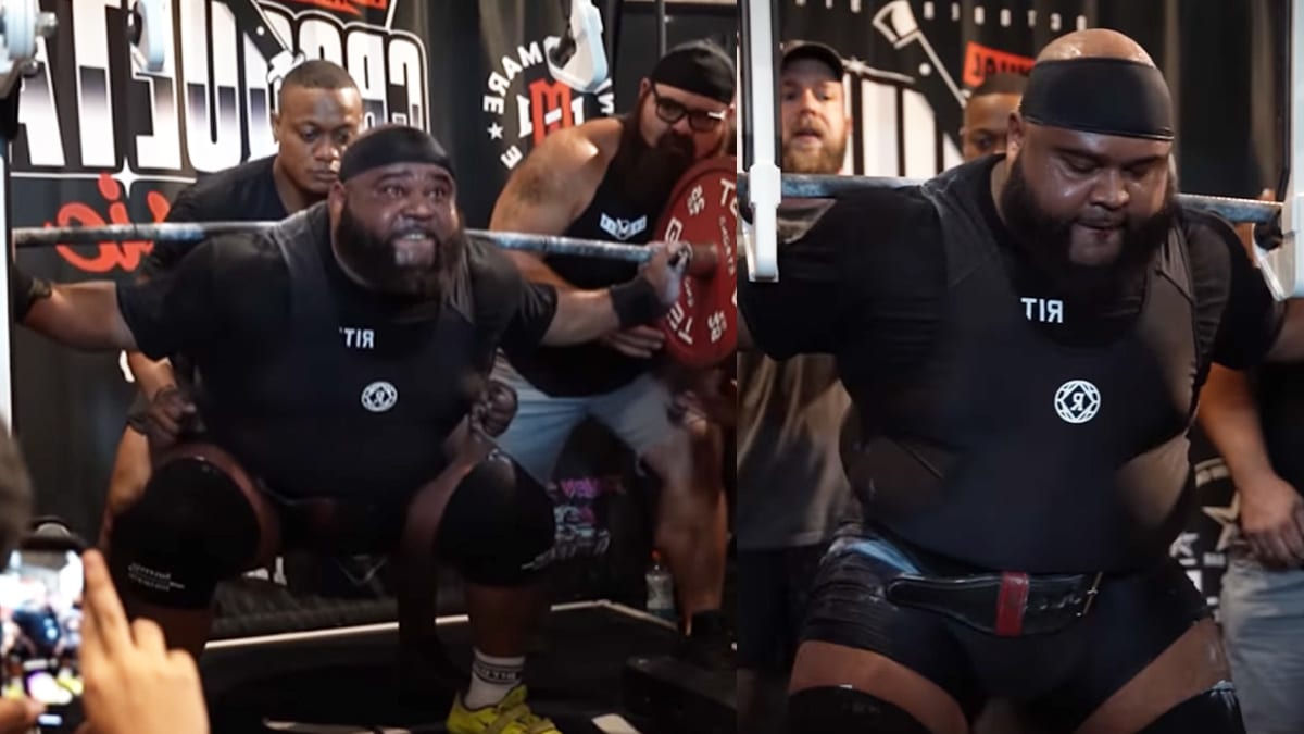 Powerlifter Craig Foster Annihilates a 465-kg (1,025.1-lb) Raw Squat PR ...