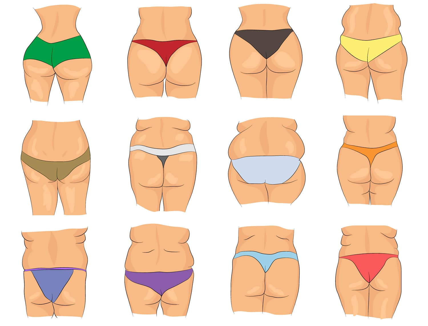 How To Turn Your Square Butt Into a Bubble Bum [12 Best Exercises Inside]