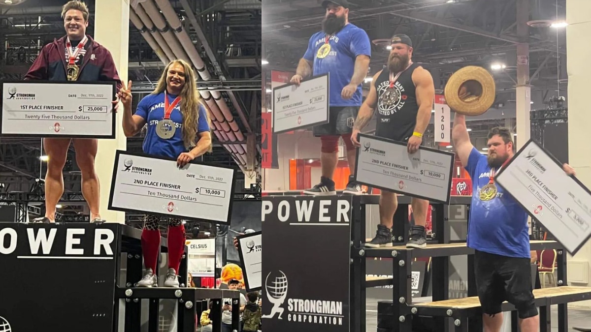2022 America’s Strongest Man & Woman Results — Bobby Thompson ...