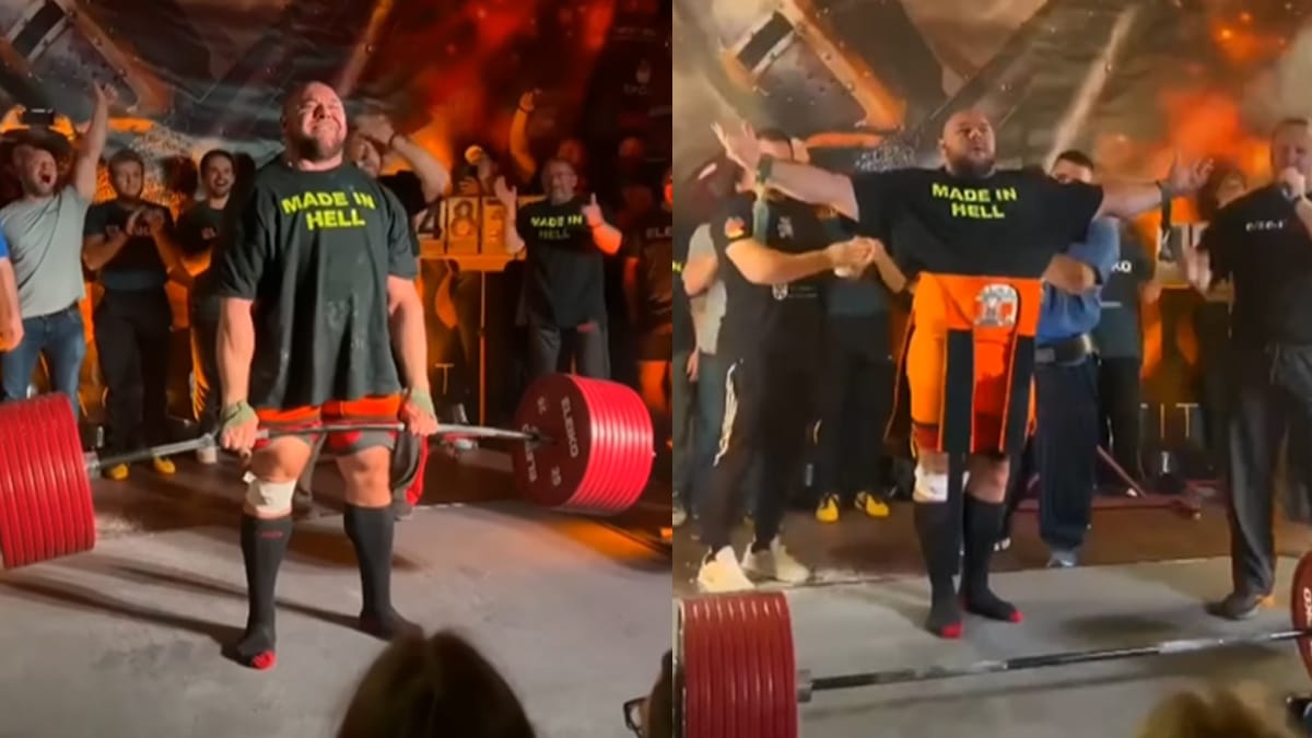 Strongman Ivan Makarov Pulls an Incredible 483-kg (1,064.8-lb) Deadlift ...