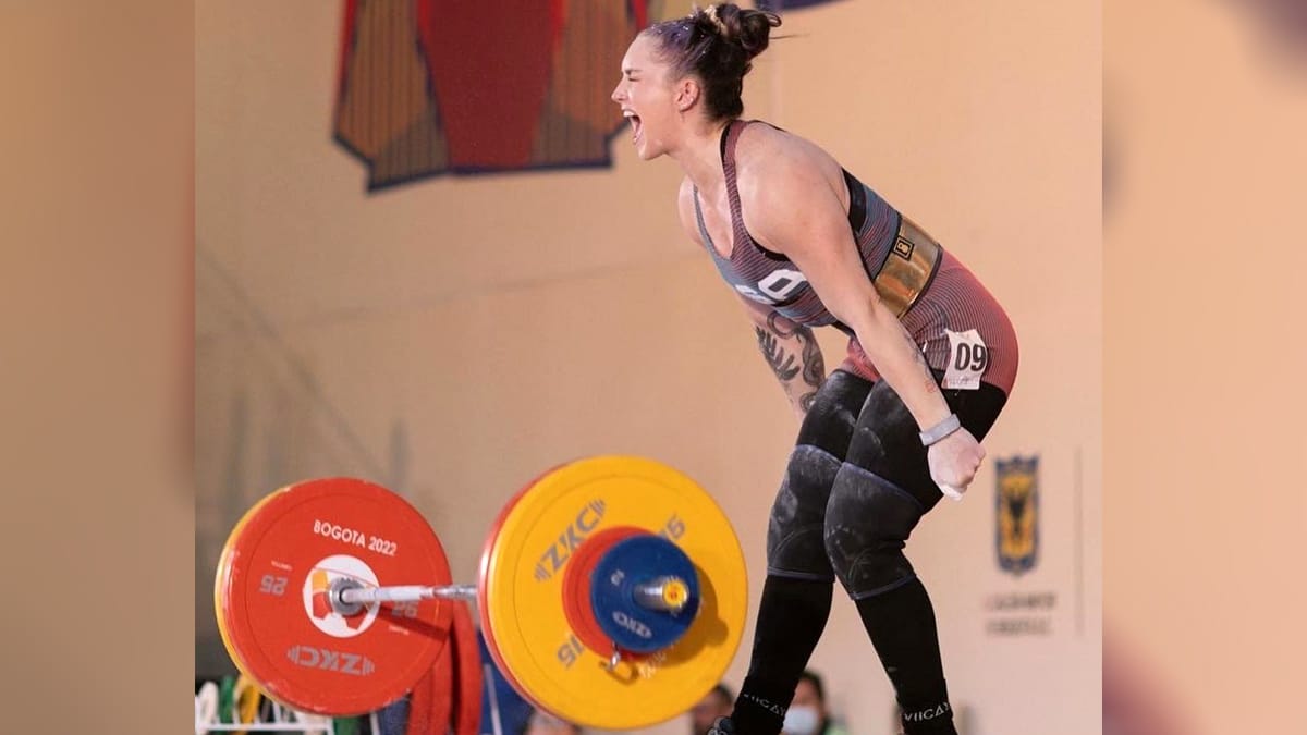 Weightlifter Mattie Rogers (76KG) Claims Three Silver Medals At The ...
