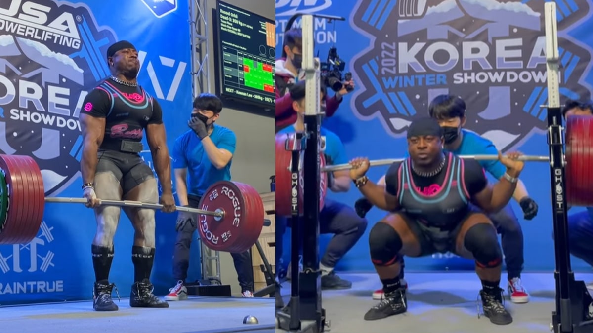 Powerlifter Russel Orhii Sets New Squat, Deadlift, & Total Competition ...